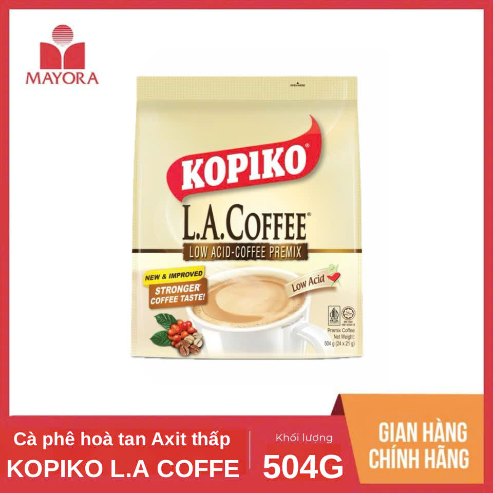 Kopiko L.A Low AXIT Instant Coffee. Coffee 504G | Shopee Singapore
