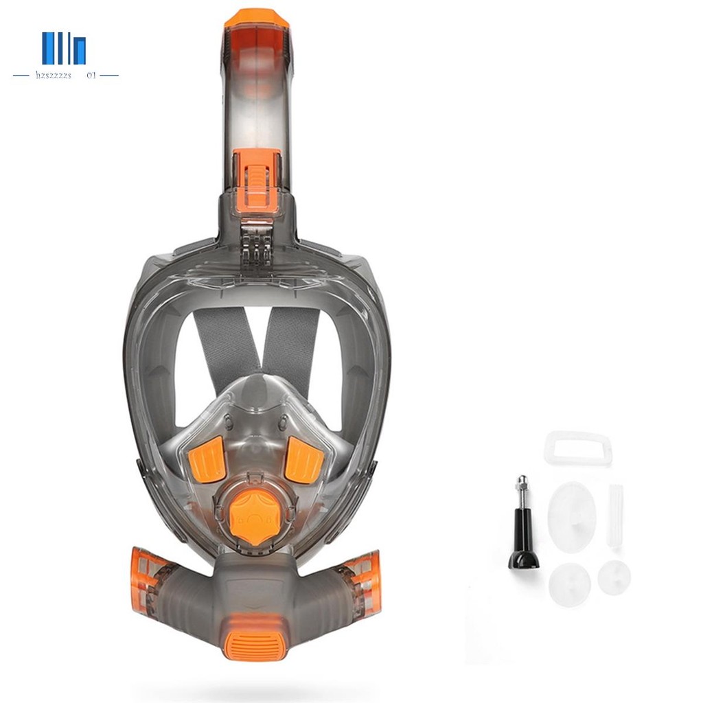 Man Woman Scuba Underwater Full Face Diving Mask Snorkeling Masks ...