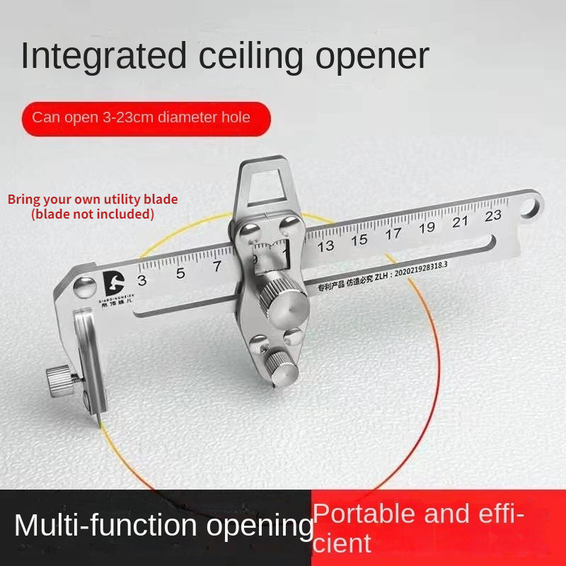 Integrated ceiling aluminum gusset plate hole opener honeycomb large ...