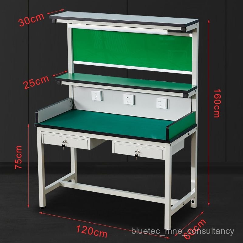 Anti-Static Workbench Table Three-Layer Mobile Phone Repair Table ...
