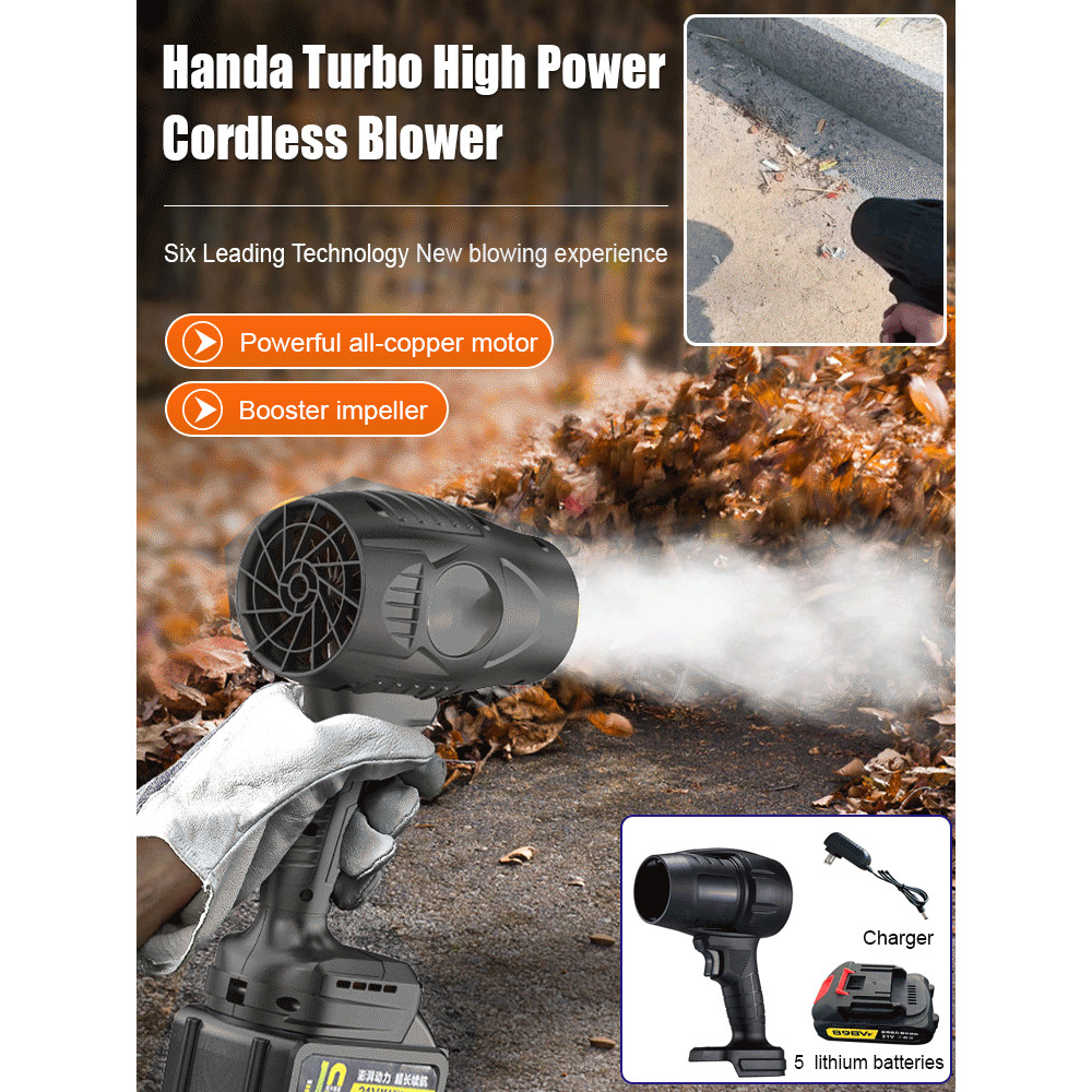 Industrialgrade powerful turbine blower cordless powerful storm blower ...