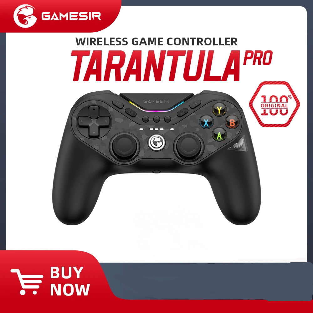 GameSir Tarantula Pro T3 Pro Wireless PC Controller for PC Steam Switch Android iOS Three ...