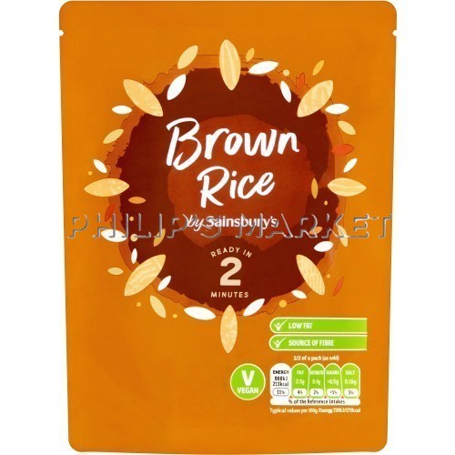 Sainsbury's Microwave Brown Rice 250g | Shopee Singapore