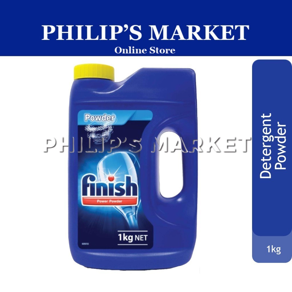Finish Advanced Power Powder Detergent Dishwasher 1kg | Shopee Singapore