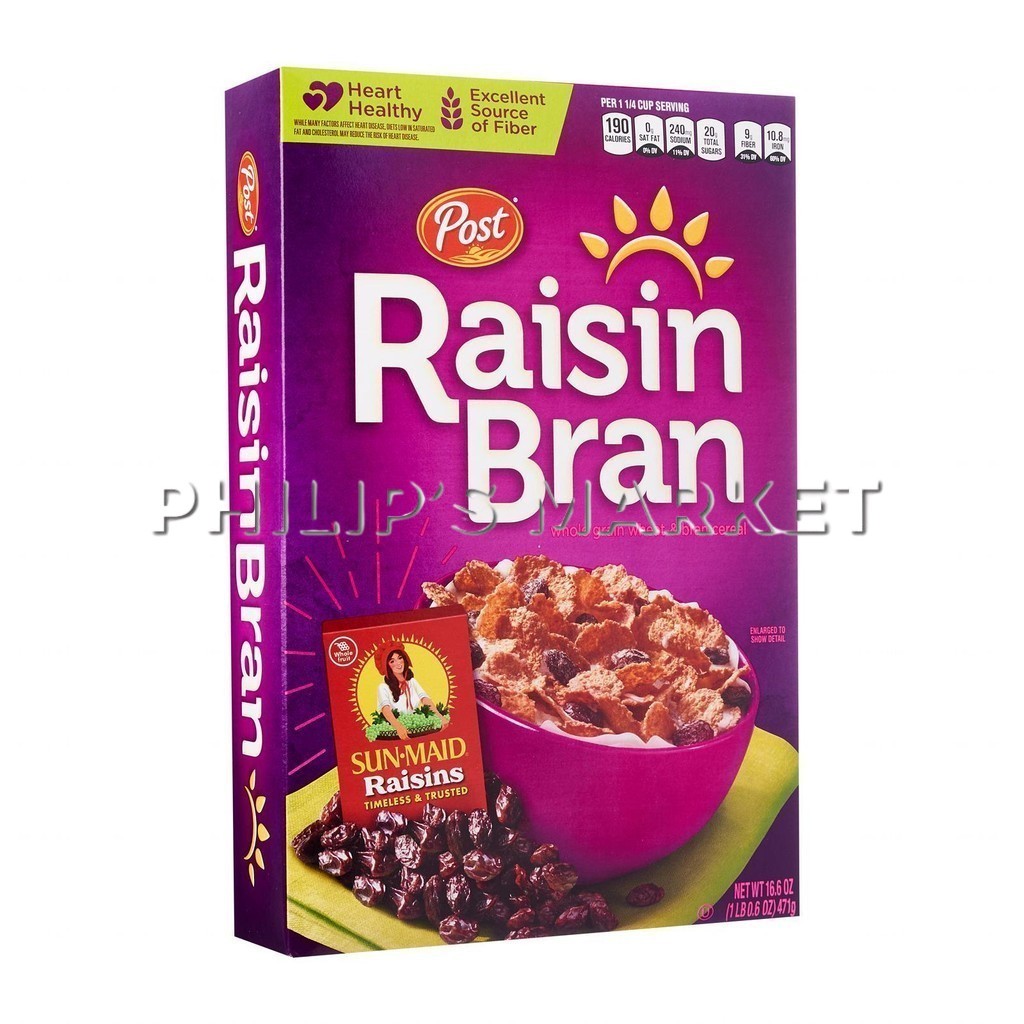 Post Raisin Bran Cereal 471g | Shopee Singapore