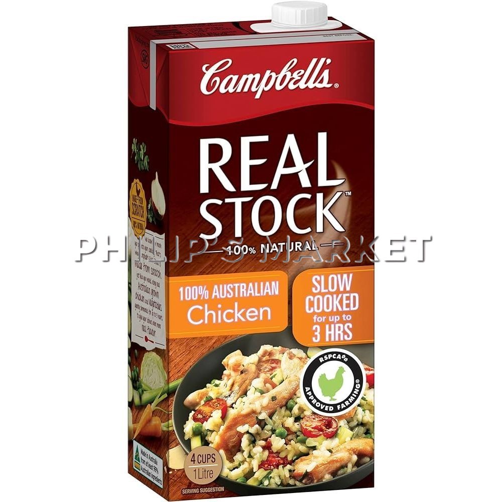 Campbell's Real Chicken Stock 1L | Shopee Singapore