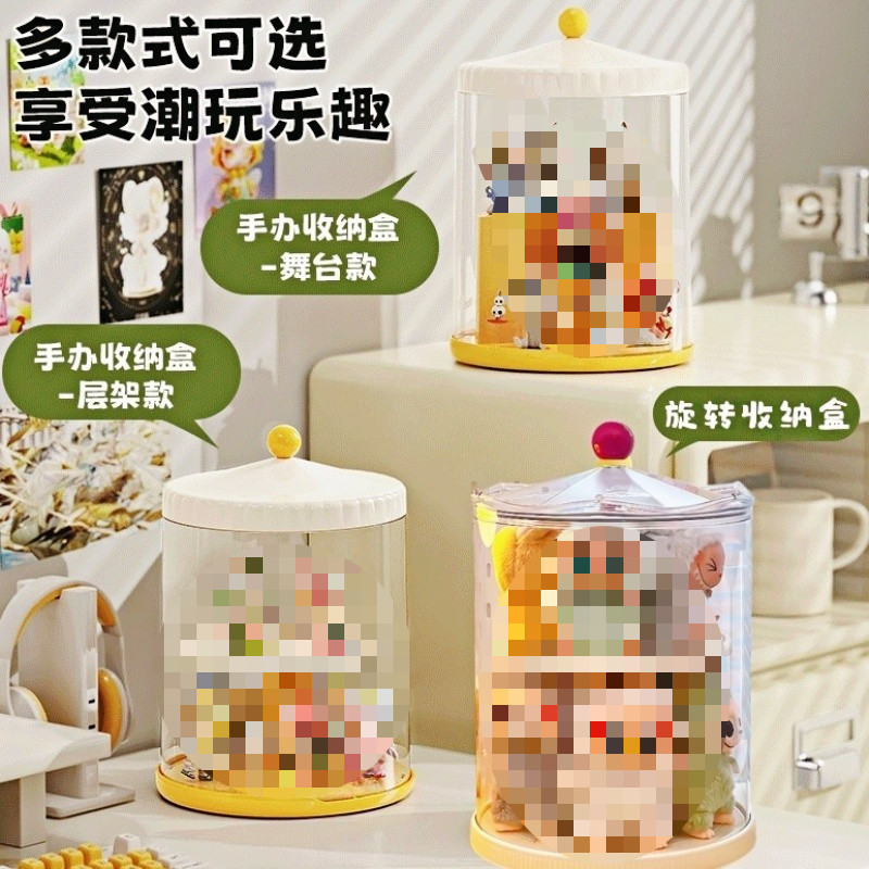 lb Box Lifting Figure Display Stand Acrylic Multi-layer Rotating ...