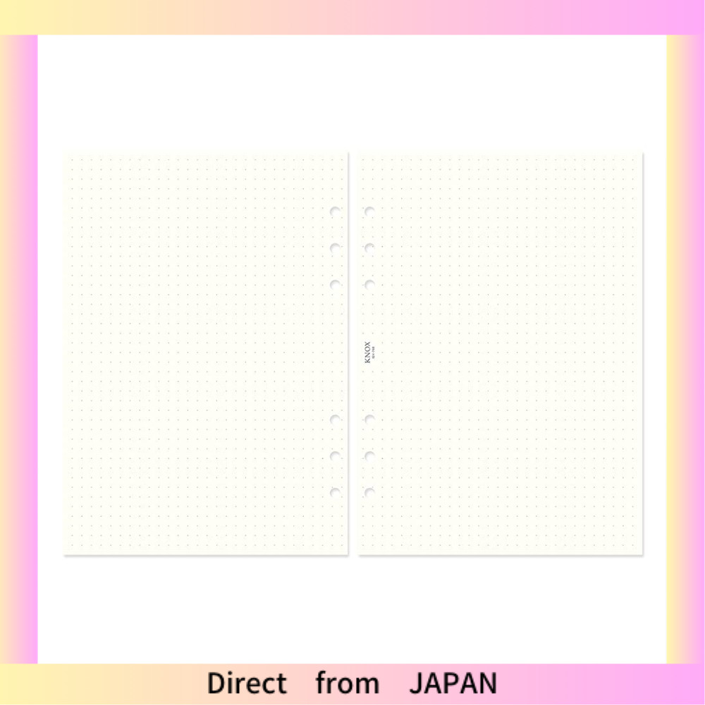 Knox System Planner Refill, Memo Pad, Dotted Grid, Gold, A5, 524-768 A5 ...