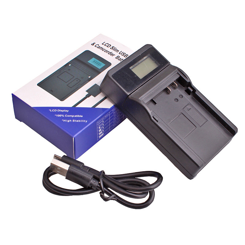 CGA-S002E USB LCD Display Digital Camera USB Charger For Panasonic BM7 ...