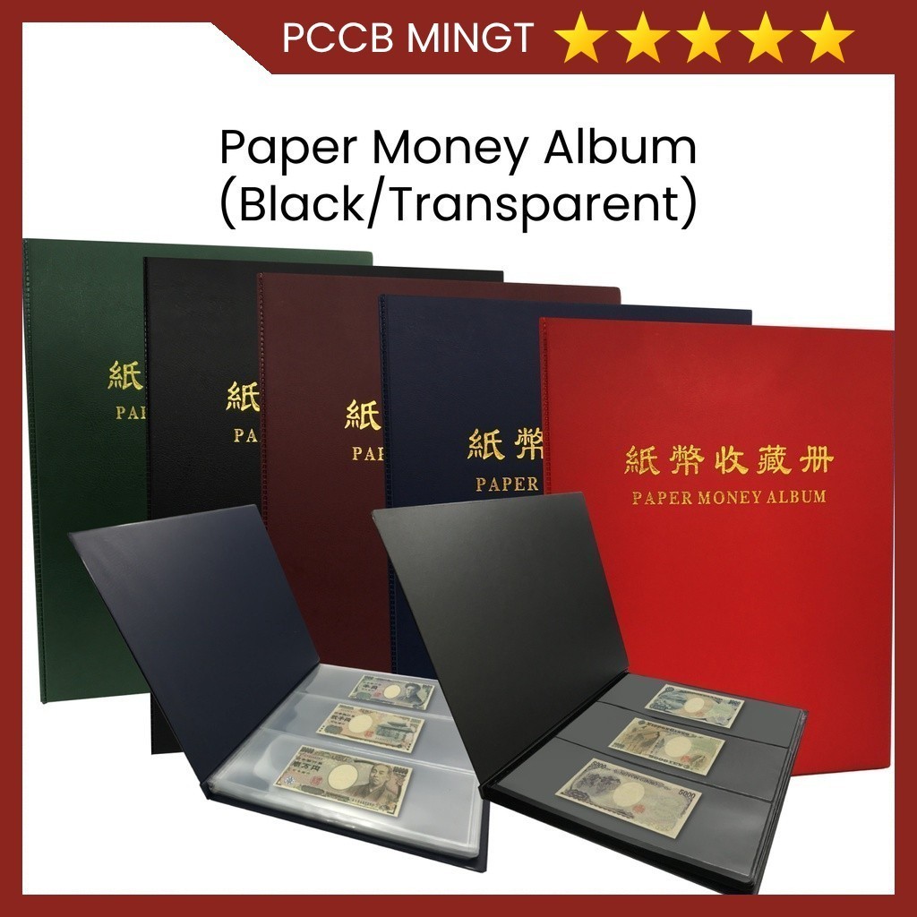 PCCB MINGT 3 Rows 60 Slots Multi-Colour Optional Paper Money Collection ...