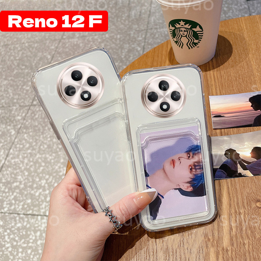 For Oppo Reno 13 13Pro 12 F 12F 11 Pro 11F 2024 Phone Case Shockproof Transparent Clear ...