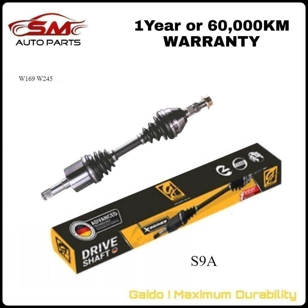 Gaido Drive Shaft - Mercedes A-CLASS W169 B-CLASS B170 / B180 / B200 ...