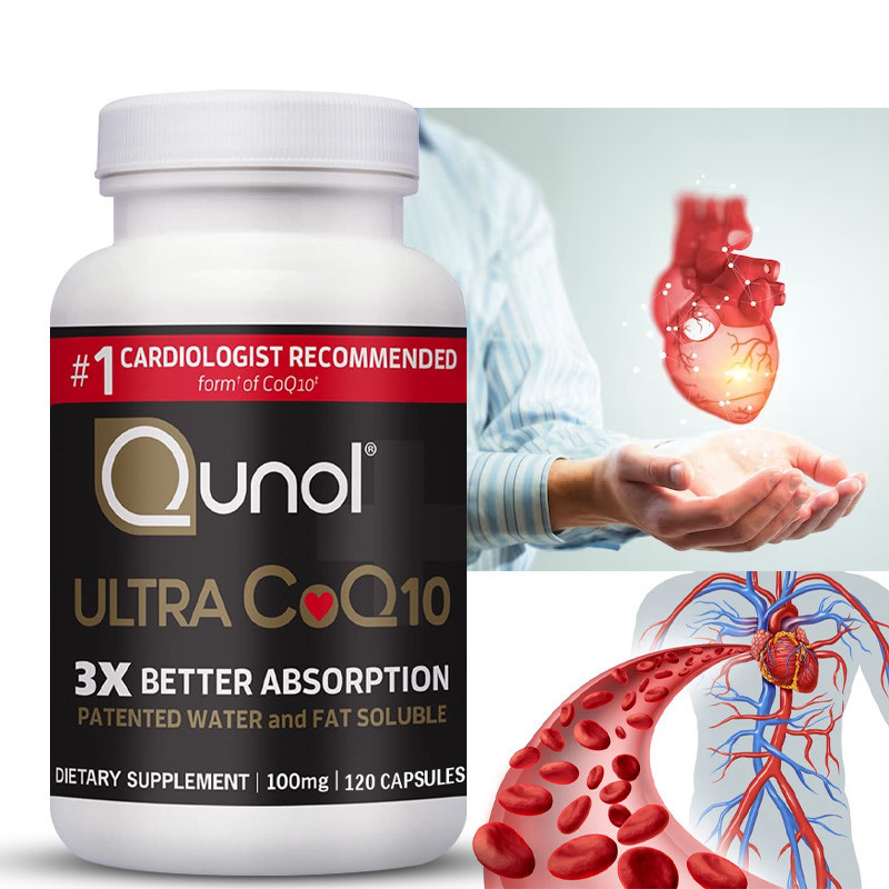 Qunol Ultra CoQ10 100mg, Absorbed 3X Better, Patented Water and Fat ...