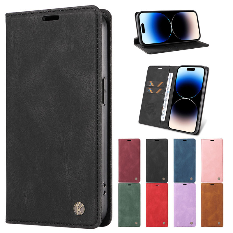 Matte Wallet Case for OPPO Reno 12 11F 10 8T 8z 8 7 7z 6z 5z 5F 4Z Pro ...