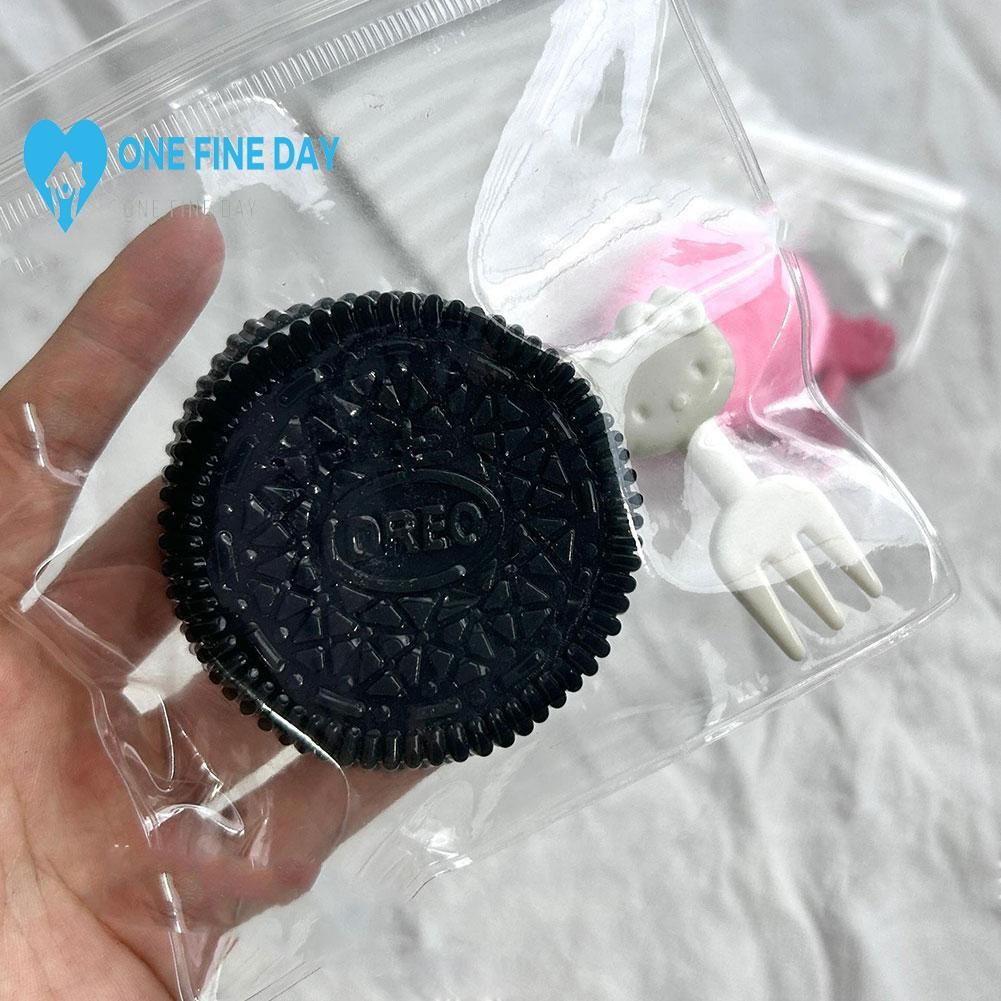 Cute Cartoon Cheese Oreo Cookies Cake Squishy Food Squeeze Funny Toy ...