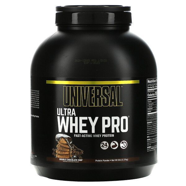 Universal Nutrition, Ultra Whey Pro, Protein Powder, Double Chocolate ...