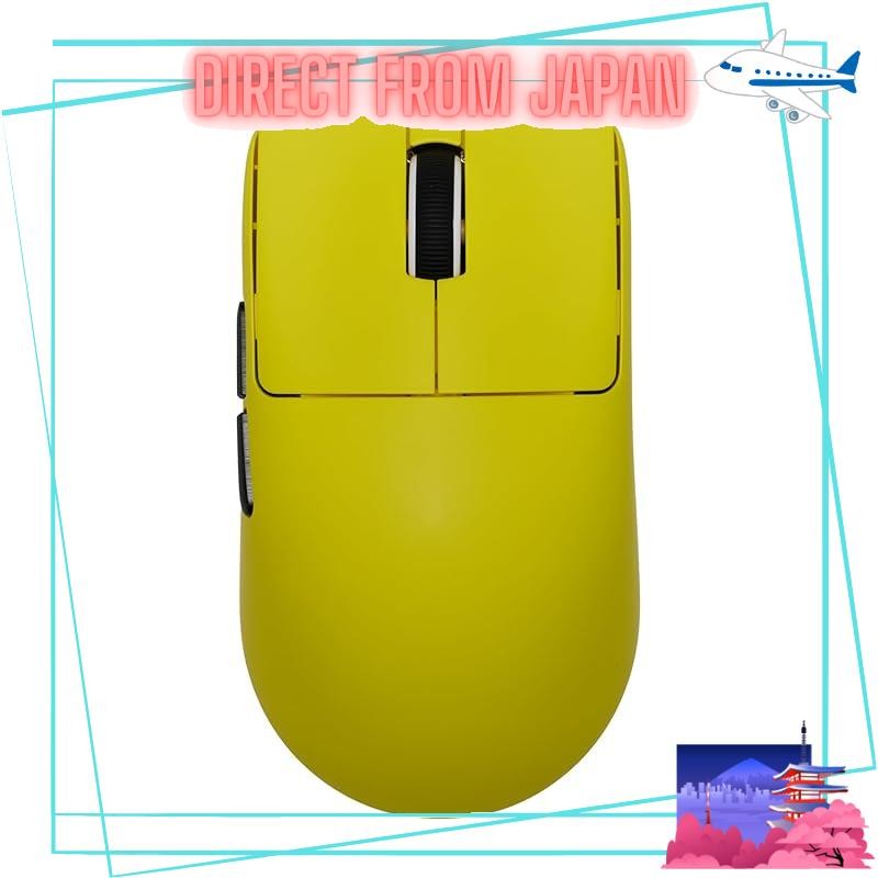 ATK Wireless Gaming Mouse VXE Dragonfly R1 Pro MAX Yellow Light Weight ...