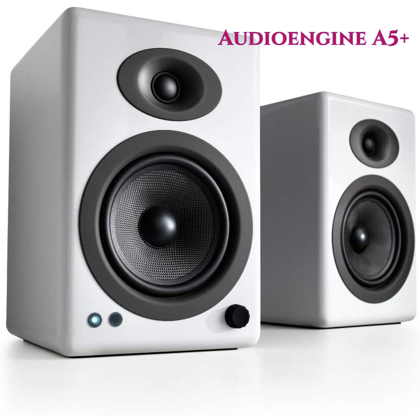 Audioengine A5+ Wireless Speaker Desktop Monitor Speakers Home Music ...