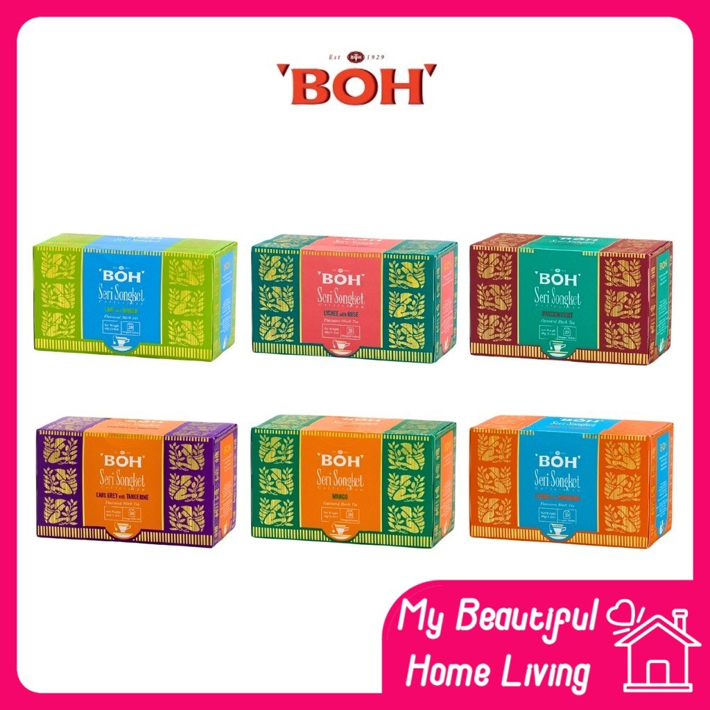 (FRESH BATCH) MBHL BOH Seri Songket Collection Flavoured Black Tea ...