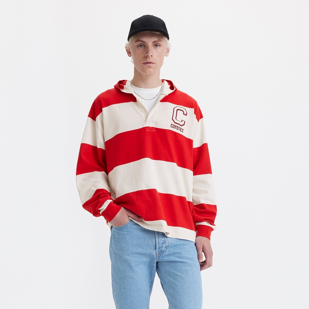 Levi's® Gold Tab Men's Club Rugby Sweatshirt A7905-0002 | Shopee Singapore