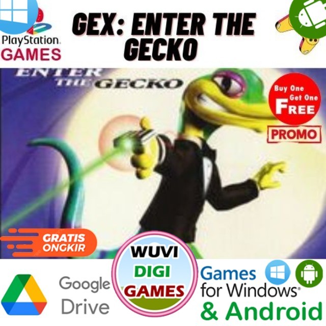 Selling Gex PC Games: Enter the Gecko Emulator PS1 | Can play on Android or PC | Buy 1 Get 1 ...