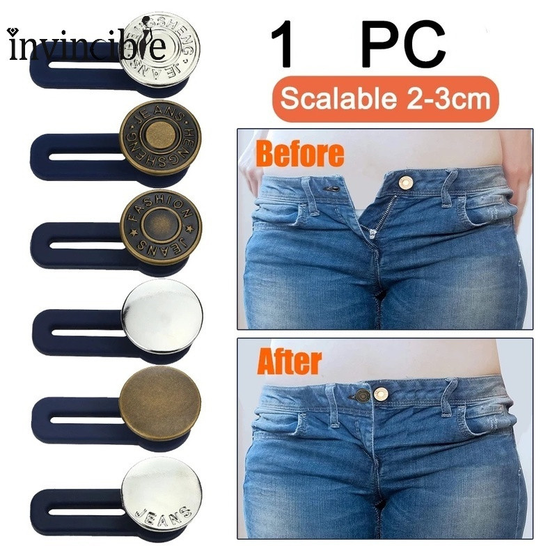 Jean Button Extender / Extended Waist Jeans Button / Adjustable Button ...