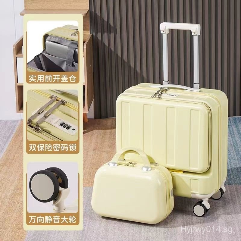 Small Boarding Bag Fashion Front Opening Multi-Function Luggage Women's ...