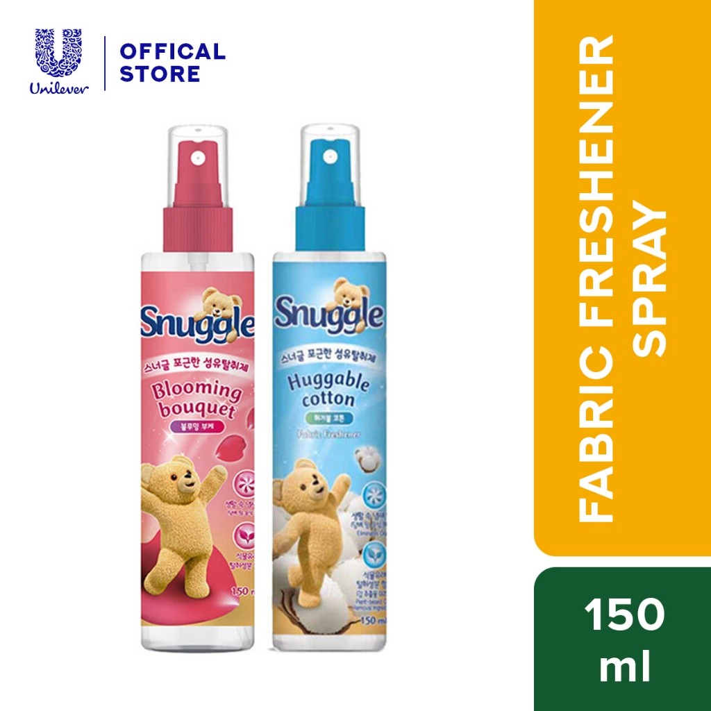 Snuggle Fabric Freshener Spray Huggable Cotton / Blooming Bouquet ...