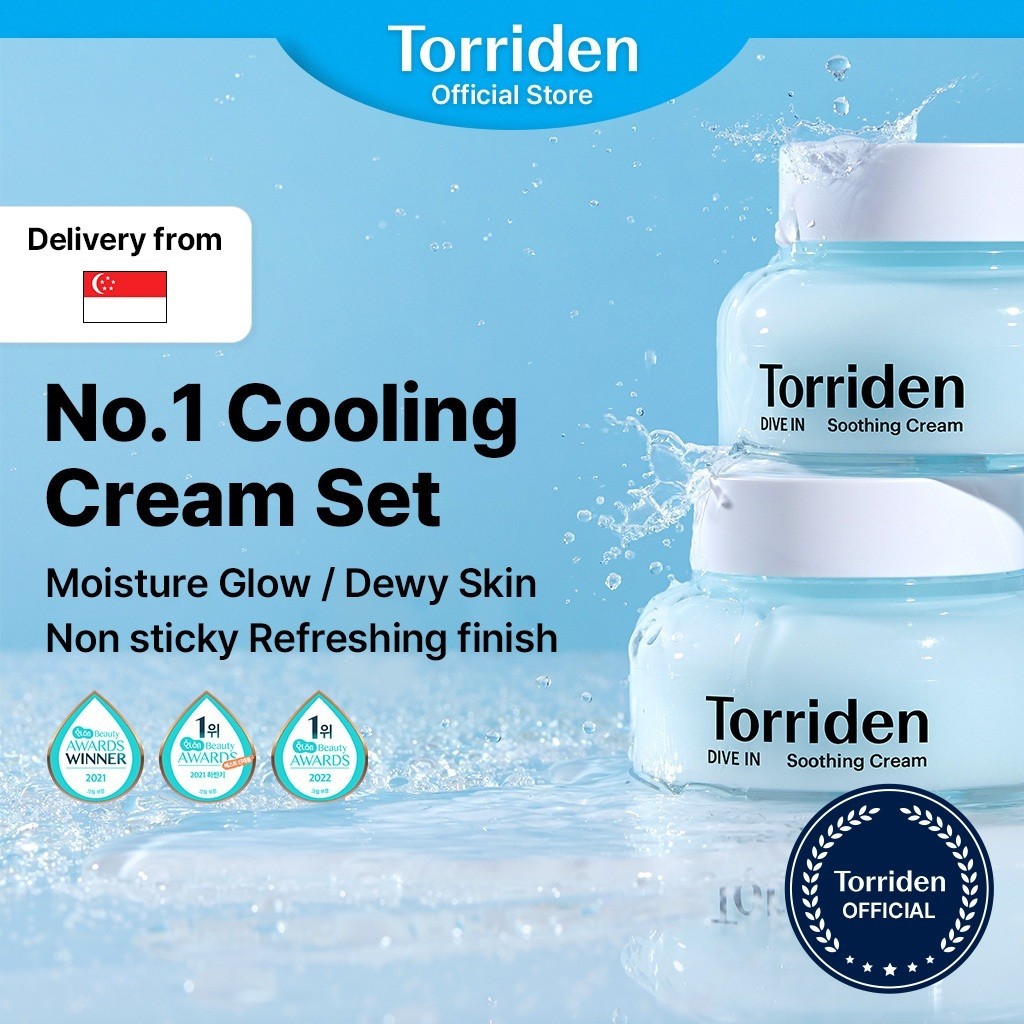 [Torriden] DIVE IN Low Molecular Hyaluronic Acid Facial Soothing Cream ...