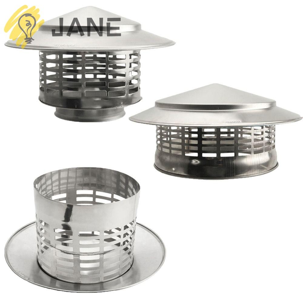 JANE Ventilated Rain Cap, Exterior Wall 75-200mm Chimney Cap, Useful ...