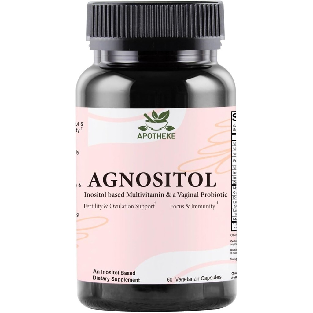 AGNOSITOL Prenatal Vitamin, Vaginal Probiotic with SMART Bacteria ...