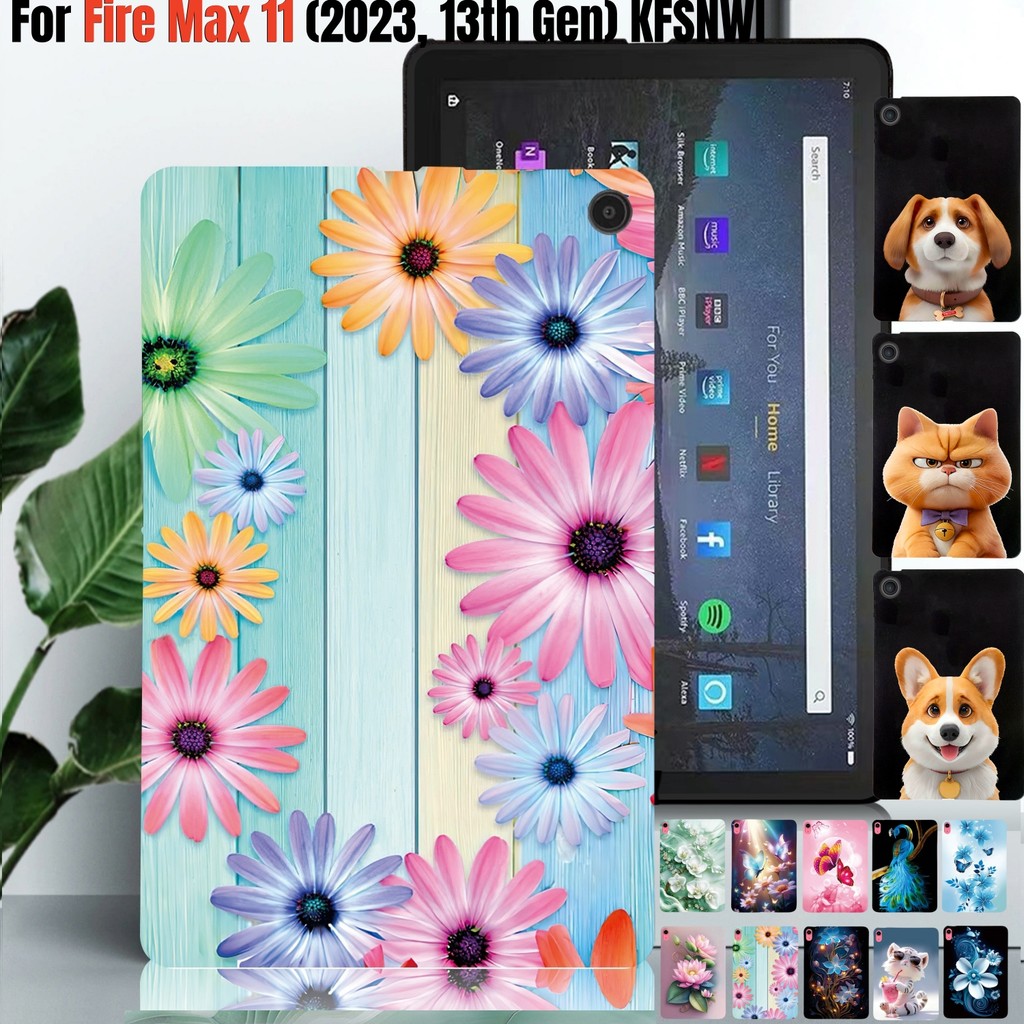 For Fire Max 11 2023 13th Gen 11.0 inch KFSNWI Fashion Crystal Pattern ...