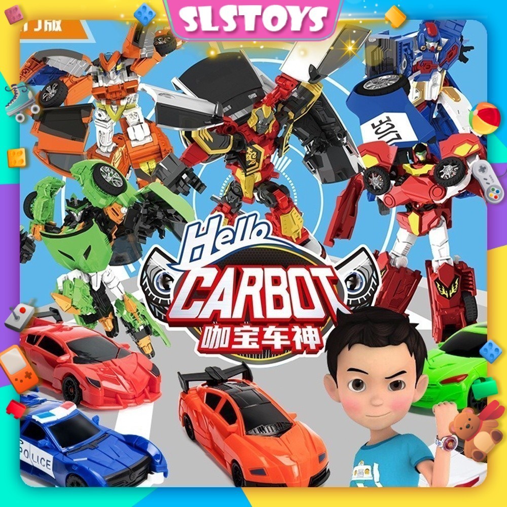 Hello Carbot Robot Car 2 in 1 Transformation For Children Kids Toddler ...