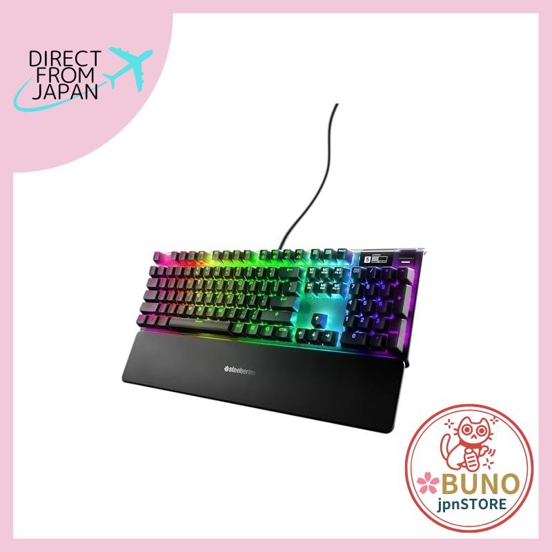 SteelSeries Apex Pro JP 64629 Gaming Keyboard with Rapid Trigger, Wired ...