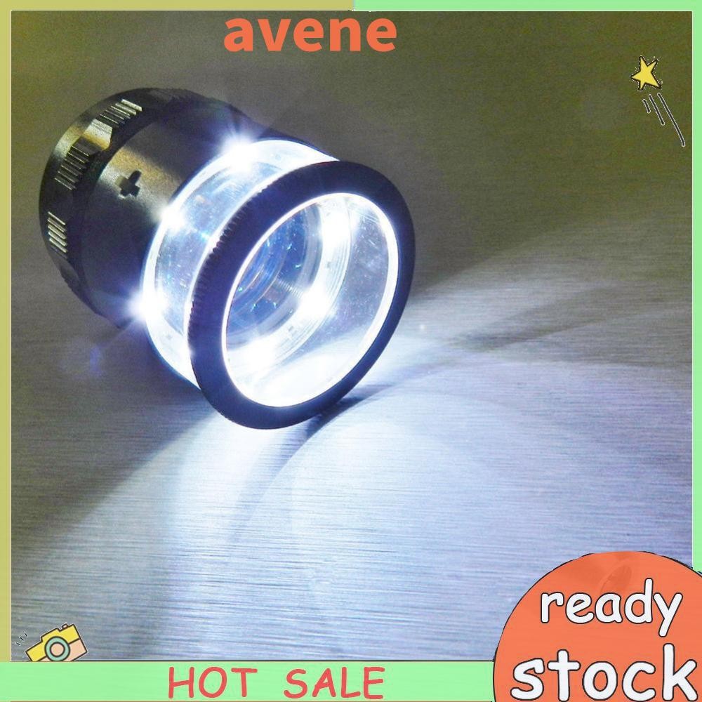 10X Stand Measuring Magnifier Scale Loupe with LED Light Magnifying ...