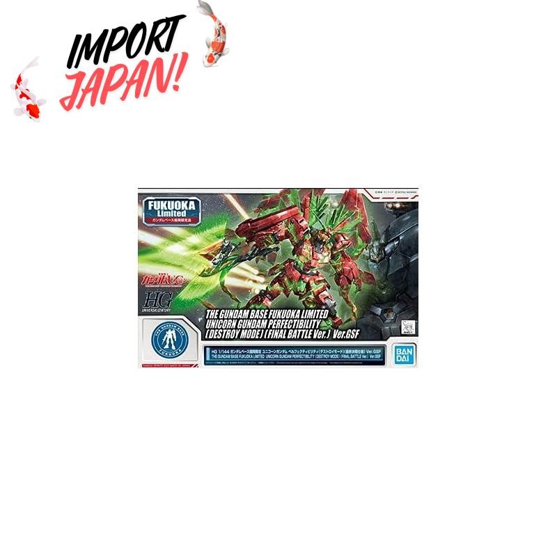 【Import from Japan】Bandai HG 1/144 Gundam Base Fukuoka Limited Unicorn ...