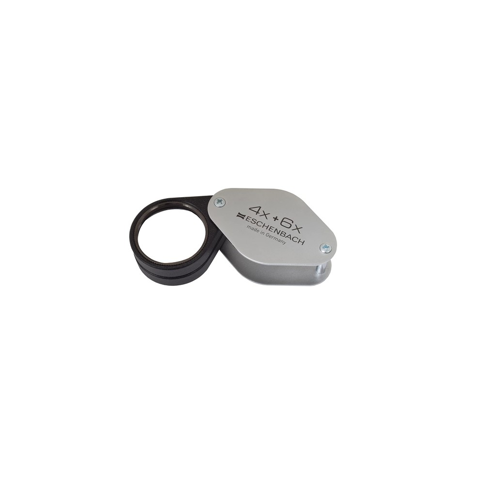 ESCHENBACH Inspection Loupe Folding Metal Magnifier Brand new authentic ...