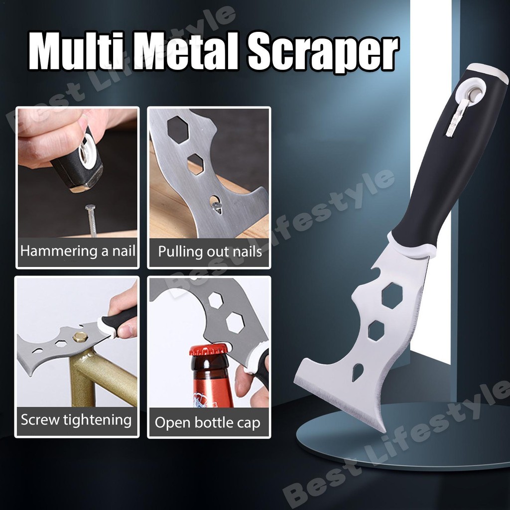 Multifunctional metal scraper Paint Stainless Steel Multi Use Wallpaper ...