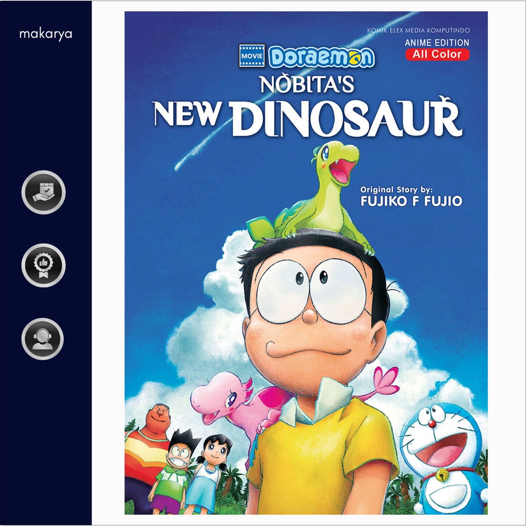 Doraemon Movie Comic: Nobita's New Dinosaur (Fujiko F. Fujio) | Shopee ...