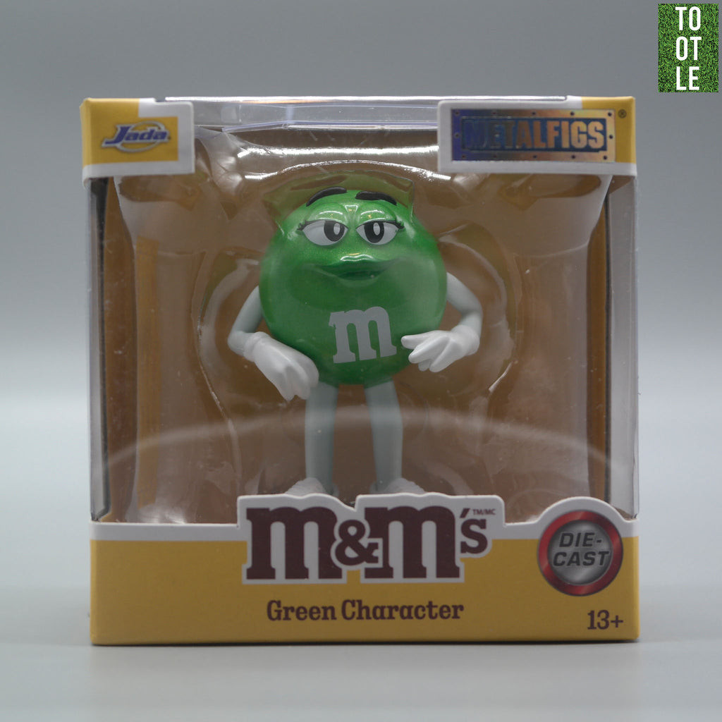 Jada M&M'S Green Character 3 Figure DIECAST M&M Metalfigs Collectible ...