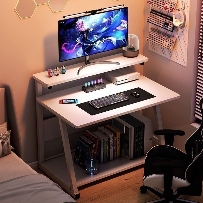 Study Table Moveable Office Game Table Computer Desk Simple Study ...