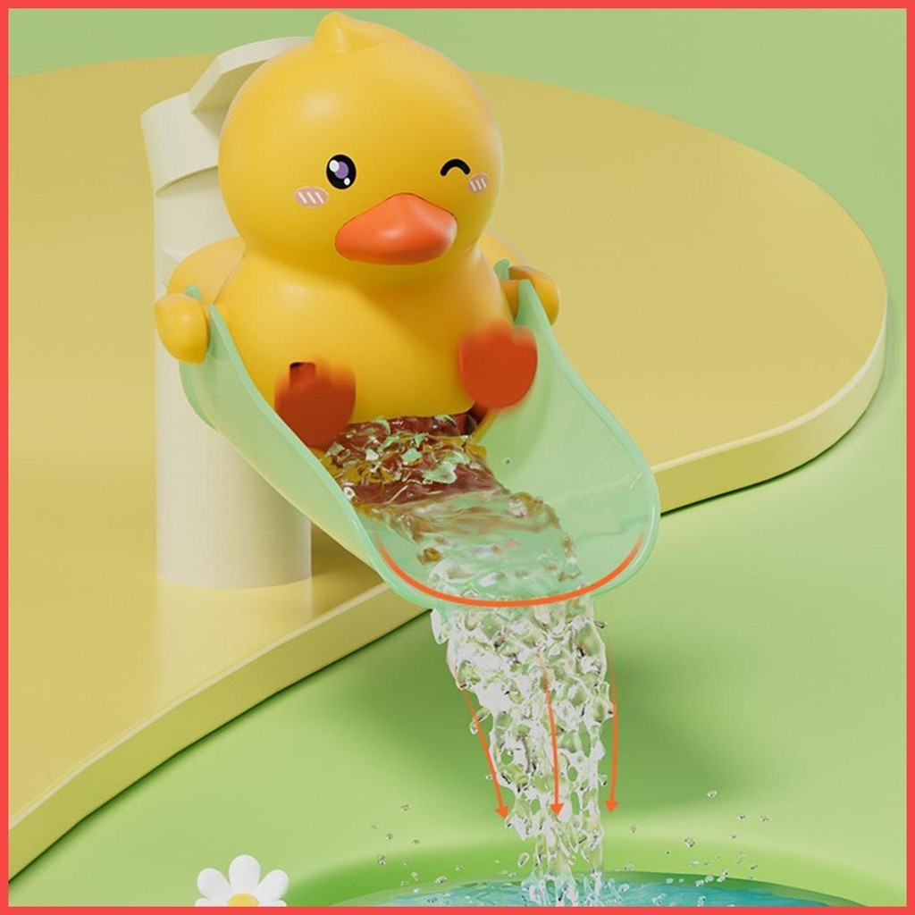 Duck Faucet Extender Yellow Duck Design Hand Washing Faucet Extension ...