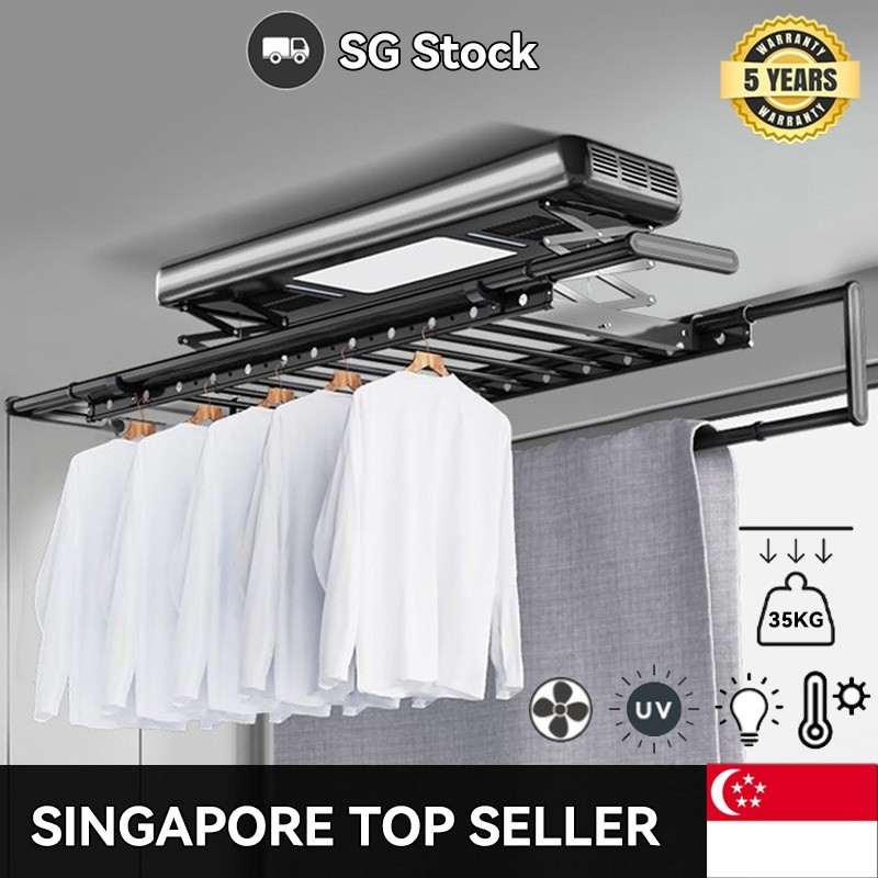 Automated Laundry Rack Smart Laundry System Control Ceiling Clothes ...
