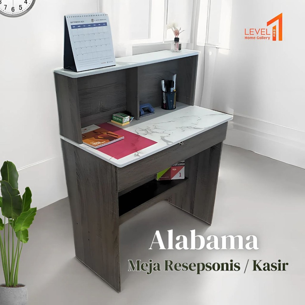 Alabama Cashier Desk 80 x 40 | Reception desk | Multifunctional ...