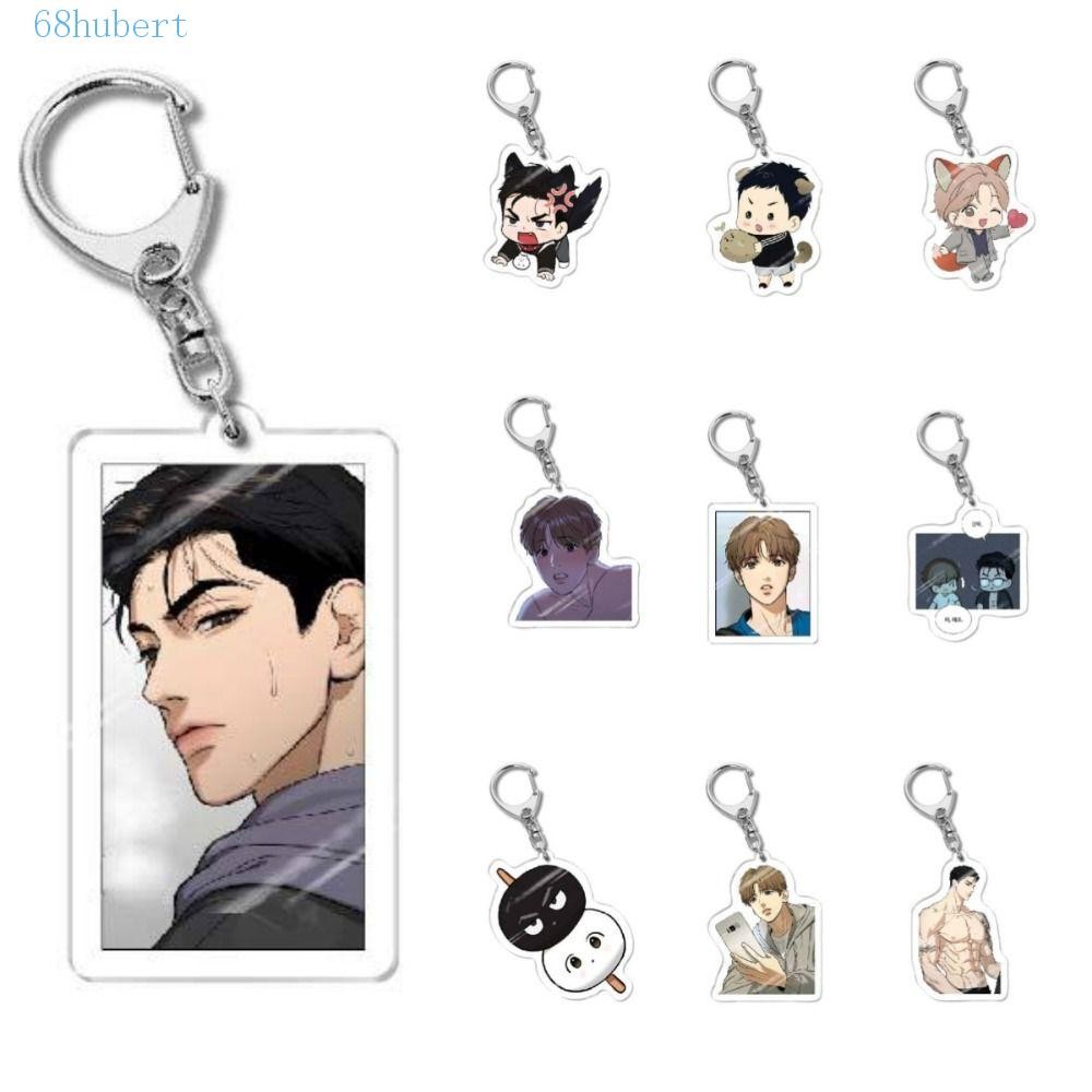 HUBERT BL Manwha Jinx Keychain, Acrylic Manwha Jinx Jinx Joo Jaekyung ...