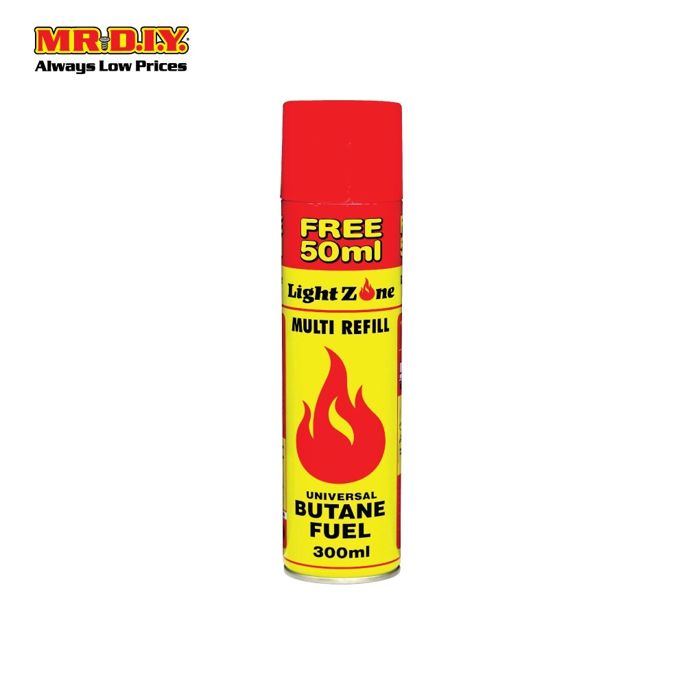 LIGHT ZONE Universal Butane Fuel (300ml) | Shopee Singapore