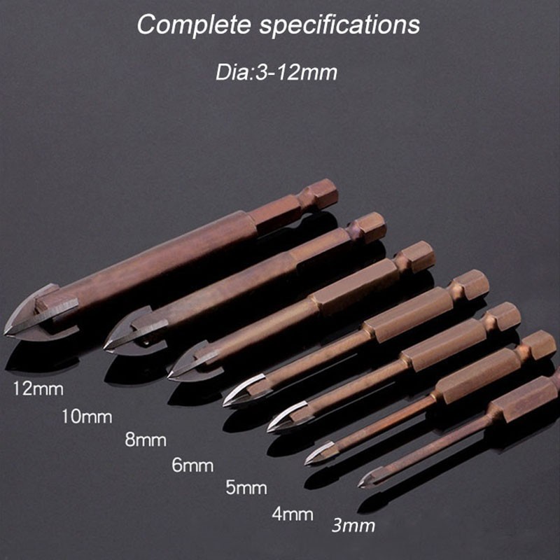 FSFO_Carbide Point Spear Head Drill Bit With 4 Cutting Edge for ...