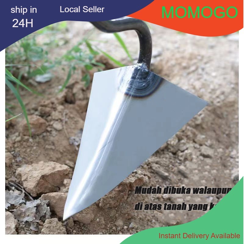 Small Pointed Hoe Loose Soil Handy Tool Farm Tools Flip Triangle Shape ...