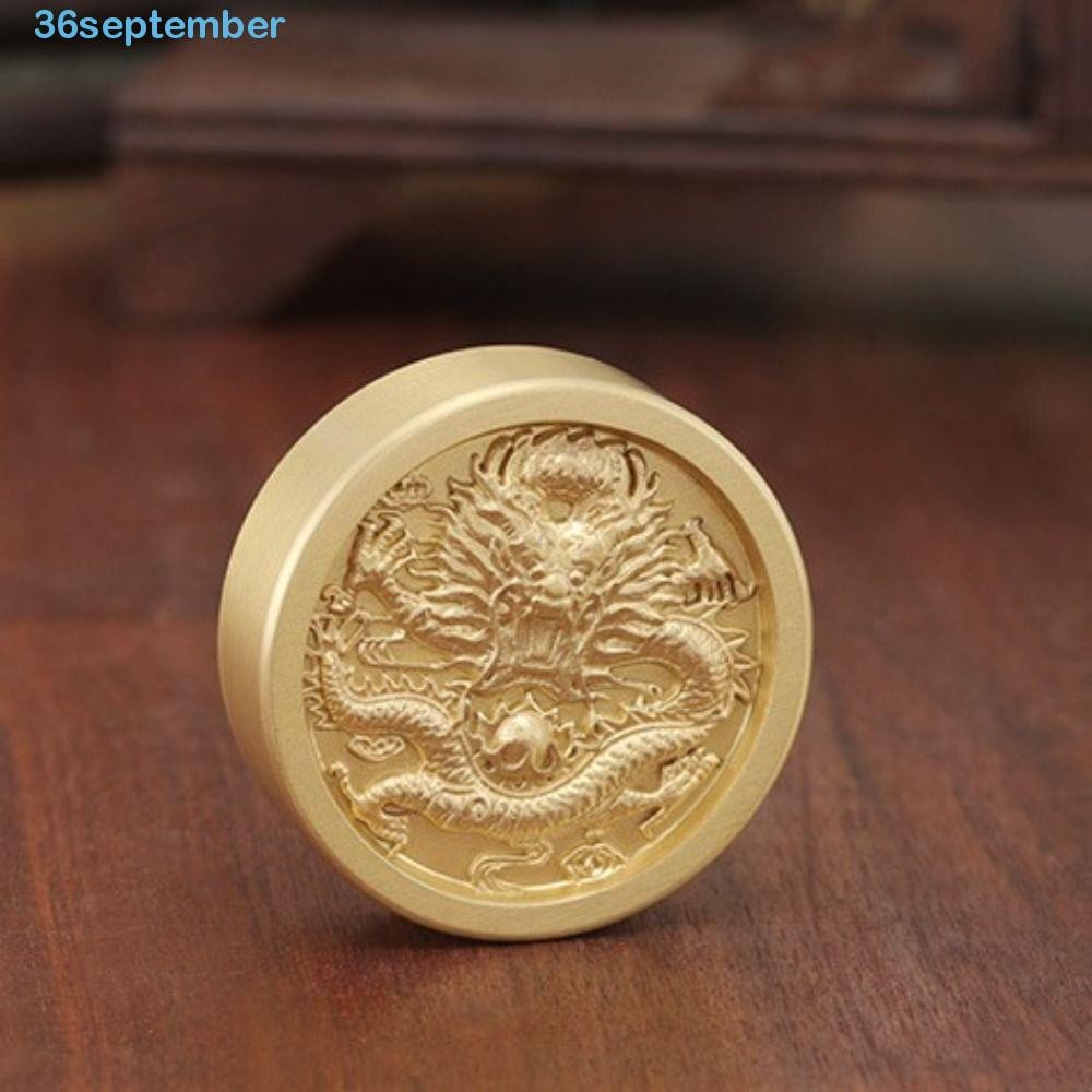 SEPTEMBER Paperweight Brass, Solid Brass Chinese Calligraphy Tool ...