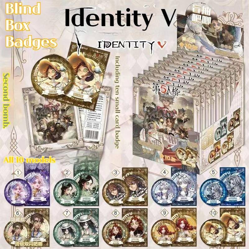 Identity V Blind Box Badges75mm with Flash Card Set Joseph Guzi Gift ...